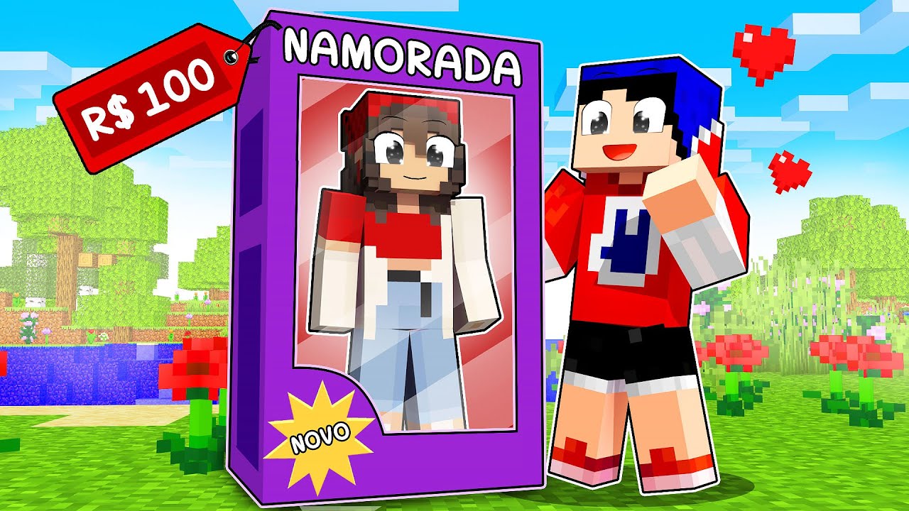 Minecraft Mas Comprei Uma Namorada Youtube