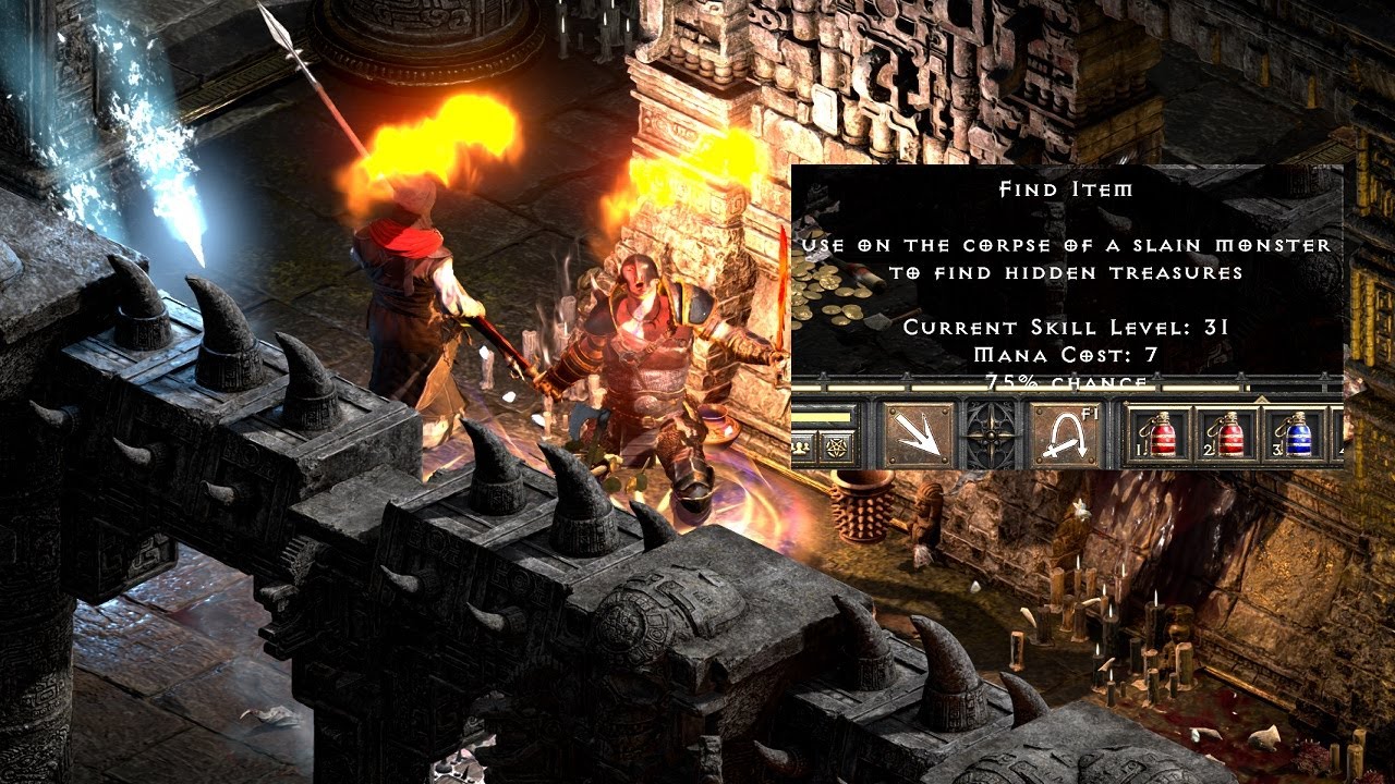 D2R Build: Hork Barb (item find) Trav Runner - YouTube