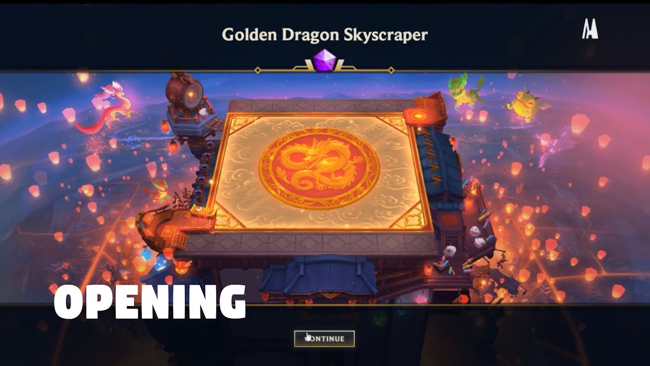 GOLDEN DRAGON SKYSCRAPER ARENA - OPENING | TFT SET 10 - YouTube