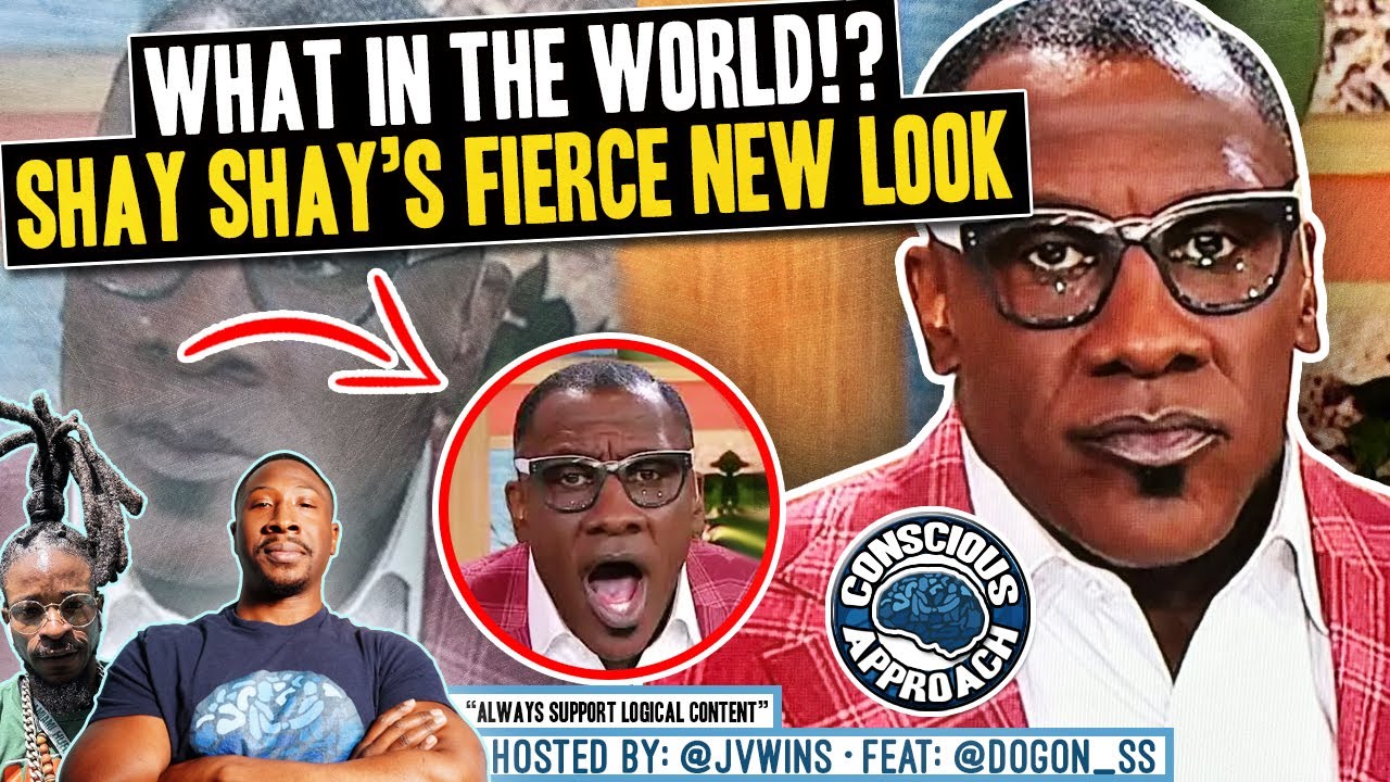 What's with the MAKEUP on Shannon Sharpe's Face During First Take ...
