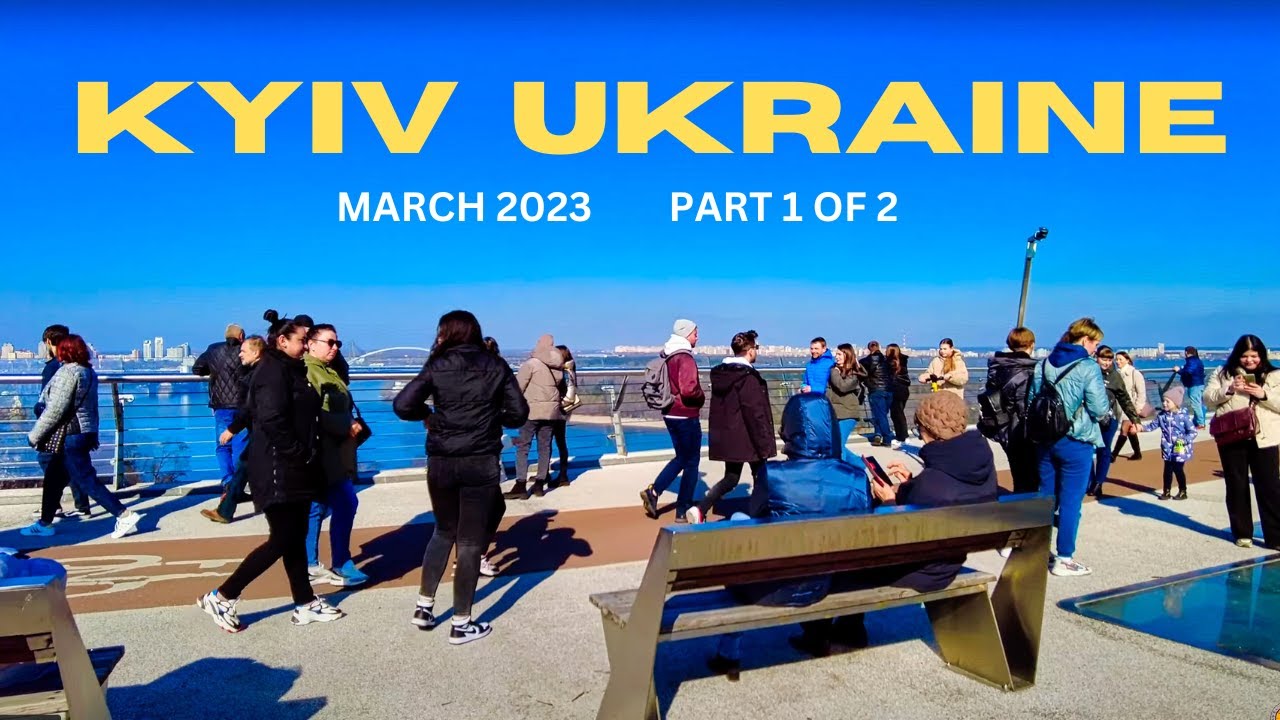 Explore Kyiv Ukraine during the war time | Part 1 of 2 | Livoberezhna | March 2023 - YouTube