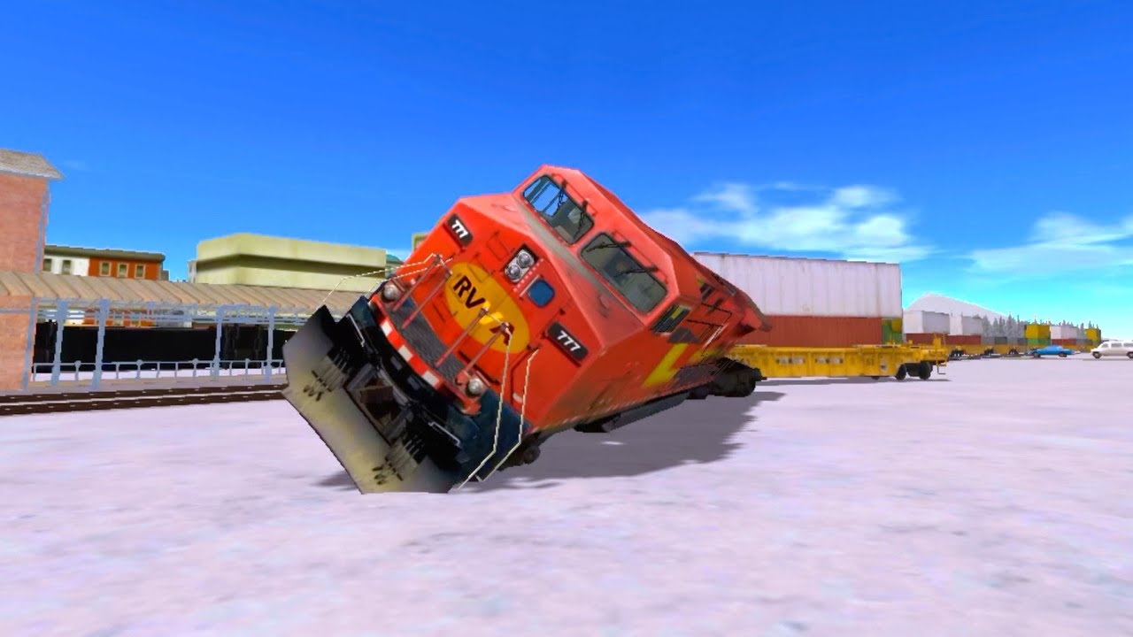 ALL CRASHES COMPILATION 2023 in TRAIN AND RAIL YARD SIMULATOR | PART ...