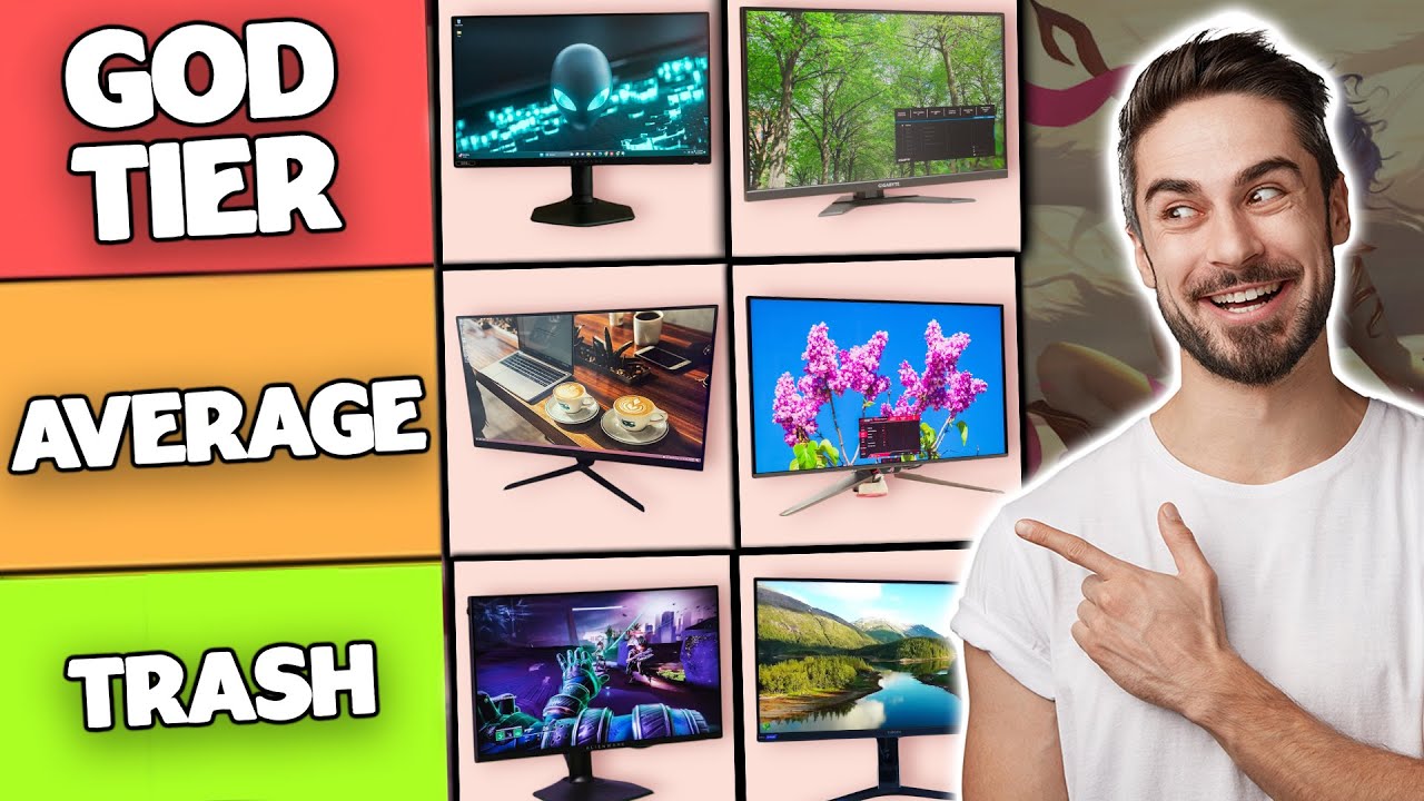 BEST Gaming Monitor Tier List 2025: Ranked From Best To Worst - YouTube
