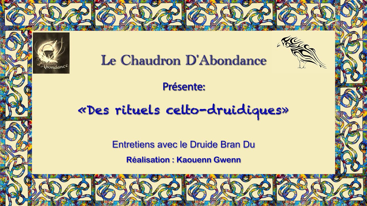 Des rituels celto-druidiques - YouTube