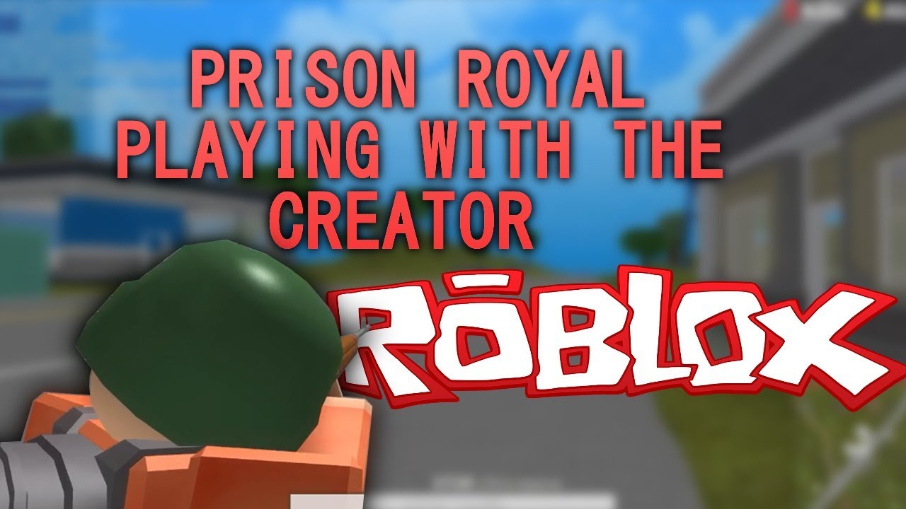 PUBG IN ROBLOX?!?! | PLAYING WITH THE CREATOR | ROBLOX - YouTube