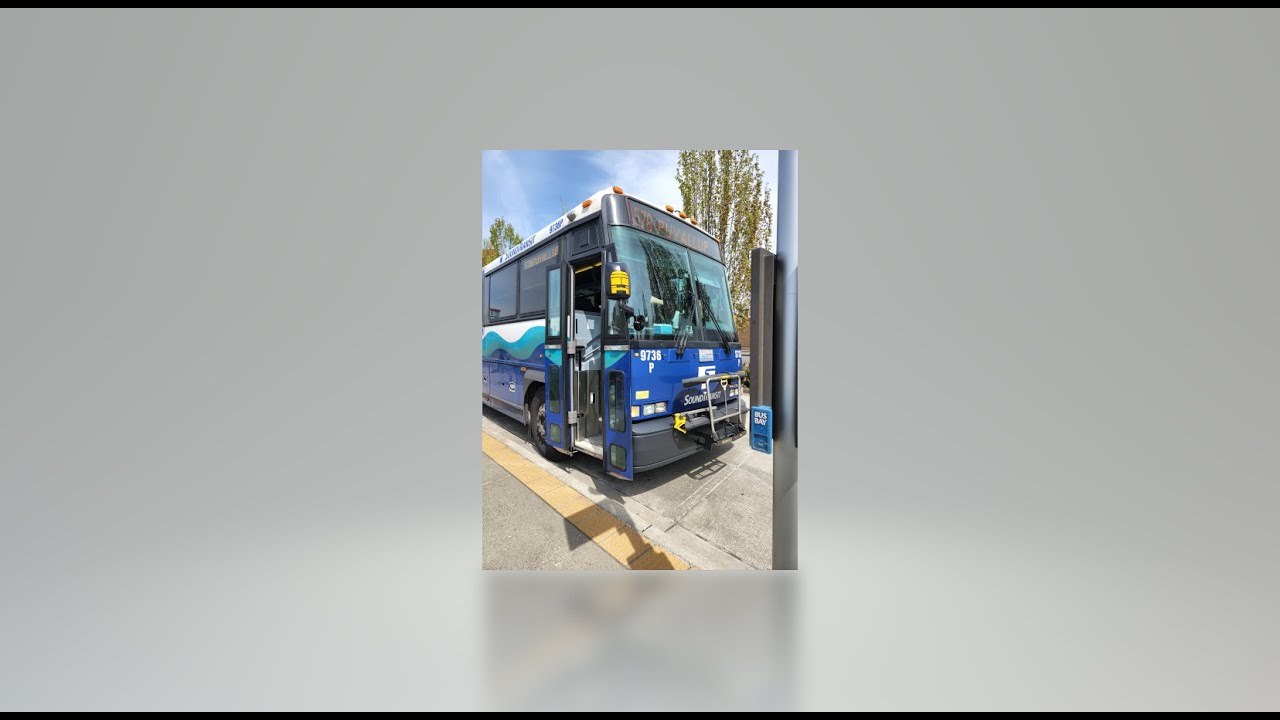 Sound Transit 2010 MCI D4500 vehicle no. 9736 on line 578 - YouTube