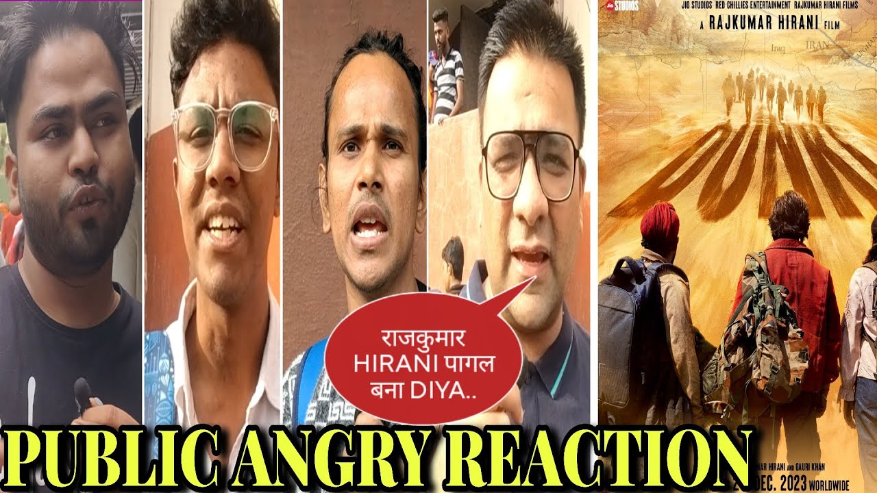 DUNKI MOVIE Angry PUBLIC REVIEWS 😡|| DUBKI PUBLIC REVIEW|| #dunki # ...