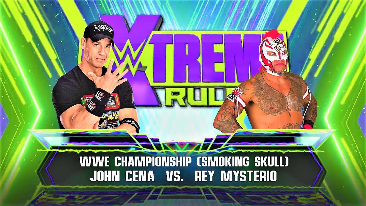 John Cena vs Rey Mysterio WWE World Championship Full Match - YouTube