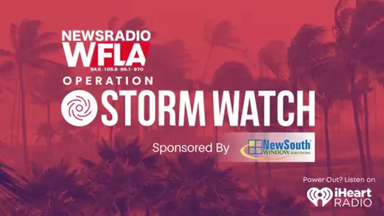WFLA/WMTX Tampa / WSRZ-FM Sarasota / WCTQ Venice "Operation Storm Watch ...