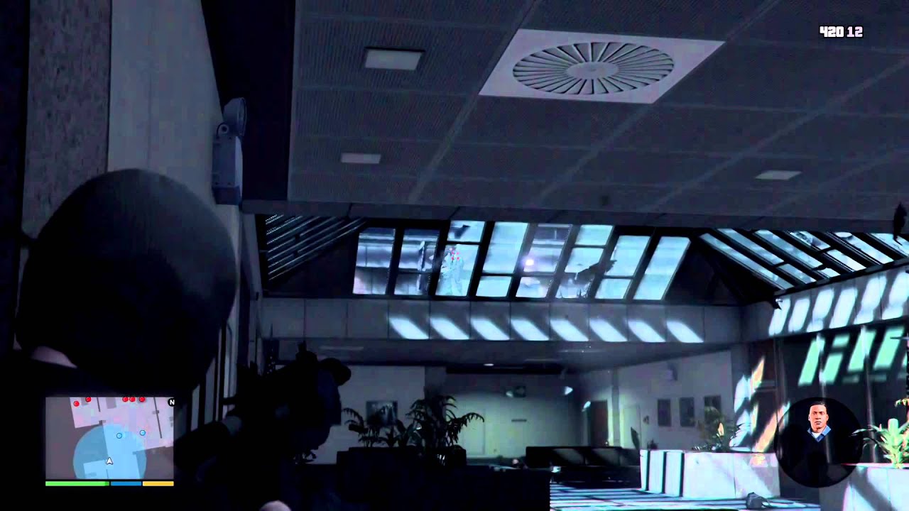 GTA V PS4 - Breaking Into the FIB Building - YouTube