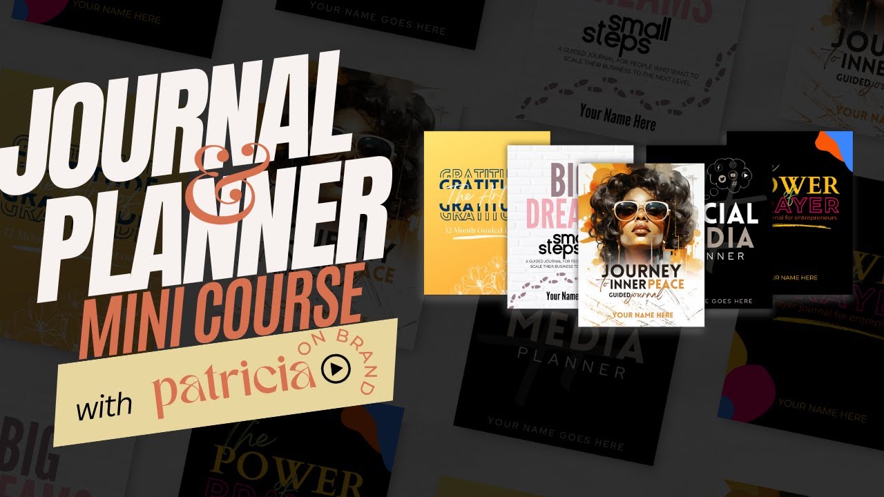 Create Your Own Journal & Planner - Walkthrough Video - YouTube