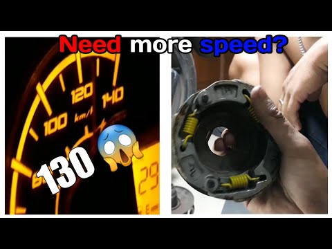 Honda beat clutch spring | Dagdag hatak ba? | 1000 rpm - YouTube