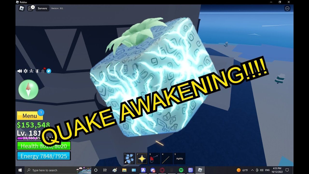 Quake Awakening Blox Fruits YouTube