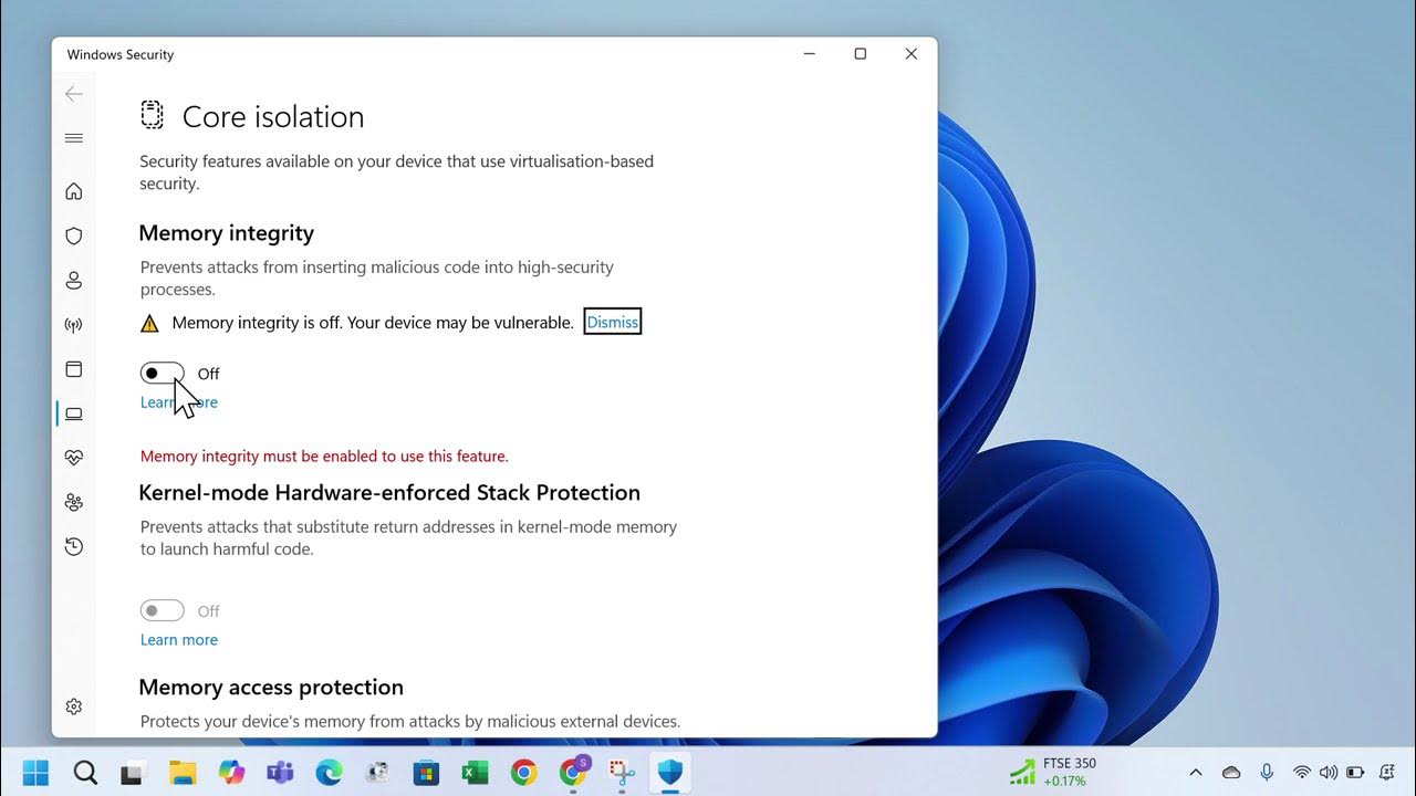 What is memory integrity and how to enable or disable it on windows 11 - YouTube