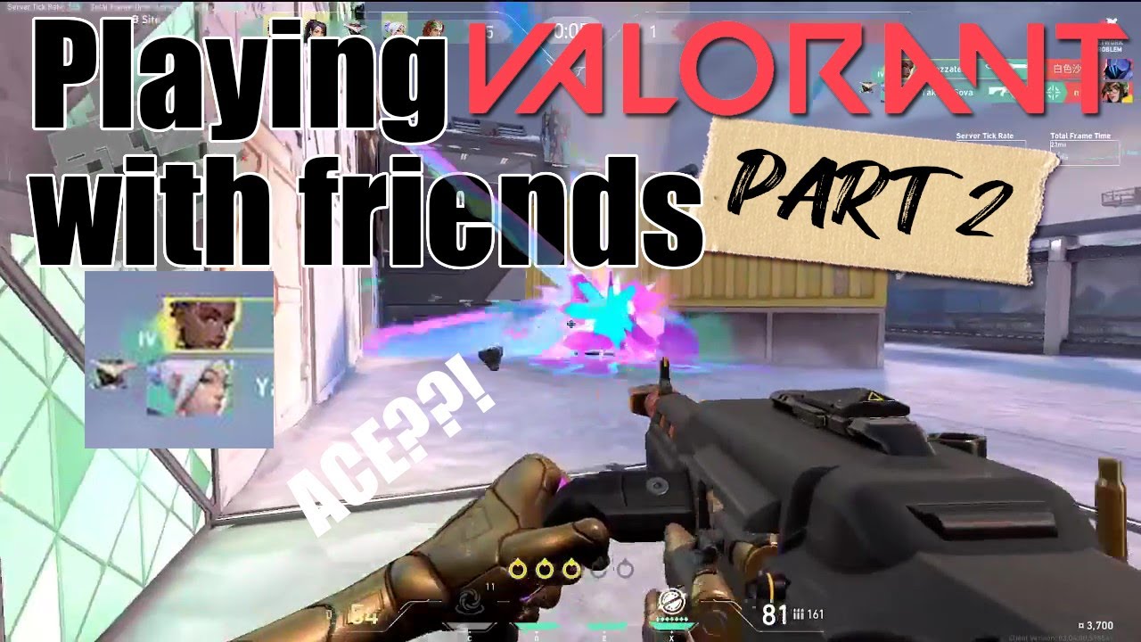 Playing Valorant with friends be like... - PART 2 - YouTube