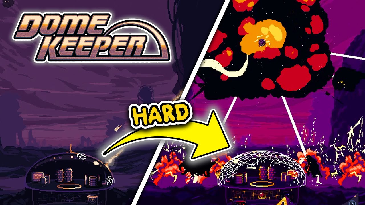 This New Roguelike Tower Defense Game is VERY Challenging (Dome Keeper ...