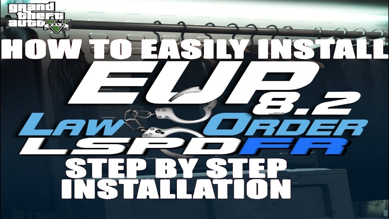 How To Easily Install EUP 8.2 (Emergency Uniforms Pack) GTA 5 #LSPDFR ...