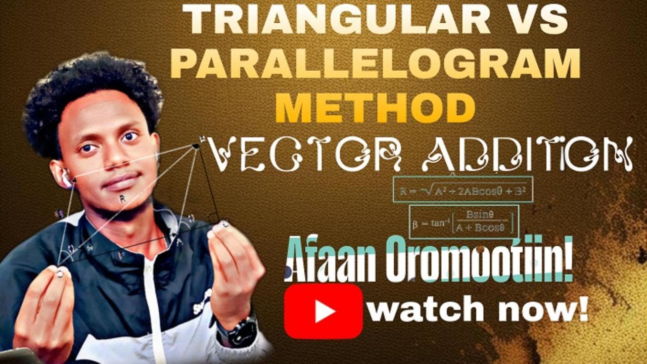 How to find Resultant of Two Vectors By using Triangular and ...