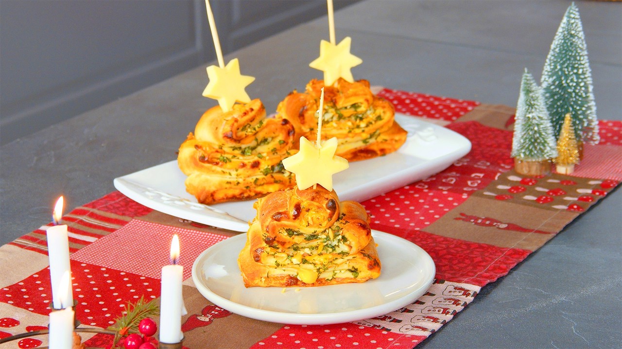 Ho Ho Homemade Ham & Cheese Christmas Trees | Brighten Up Your ...