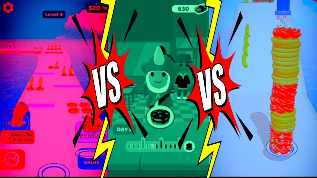 sandwich runner vs pancake run offline games for android ios video ...