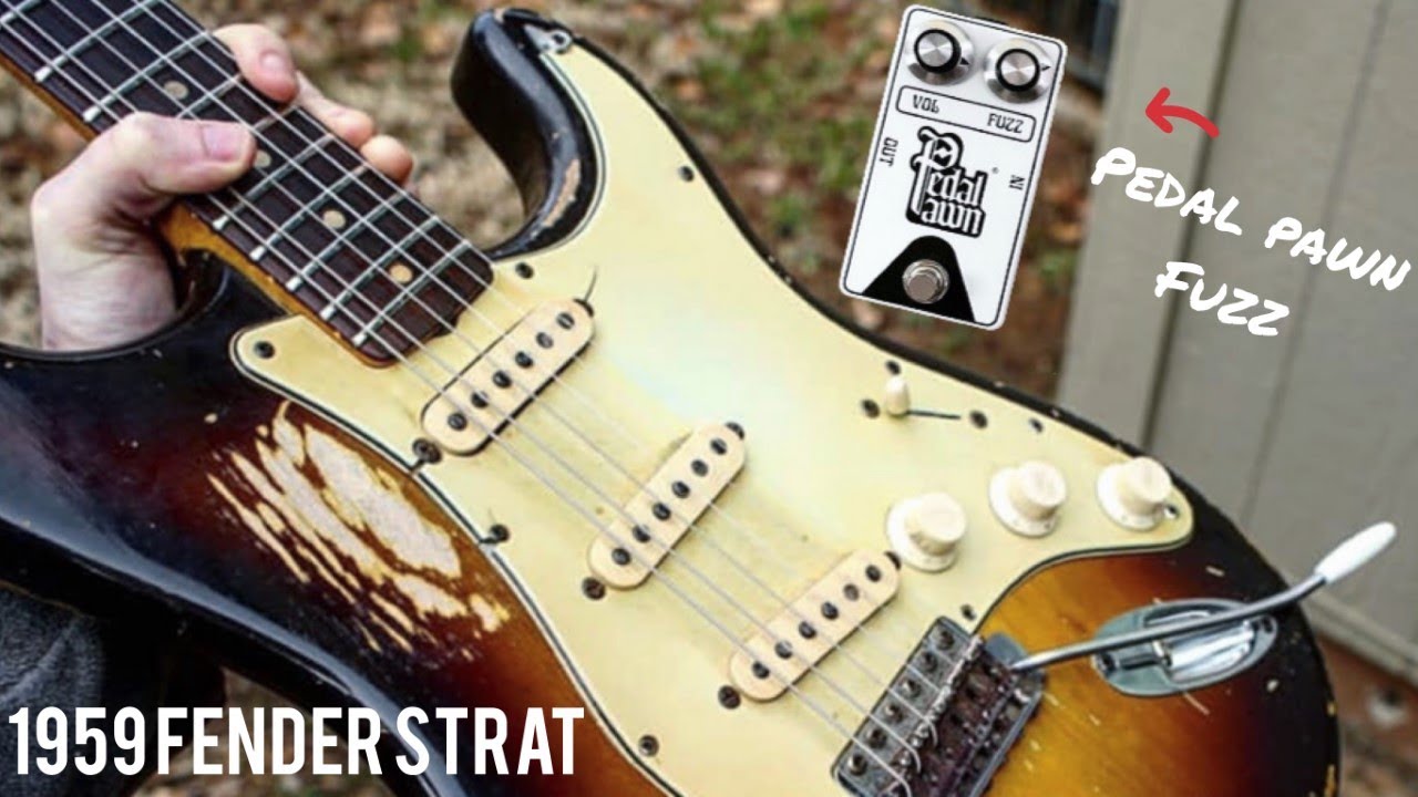 Matthew Scott Tilley Plays 1959 Strat & Pedal Pawn Fuzz - YouTube