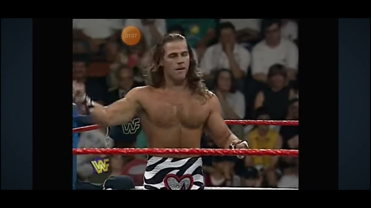Yokozuna Destroy shawn Michaels with 10x Banzai drop to death - YouTube