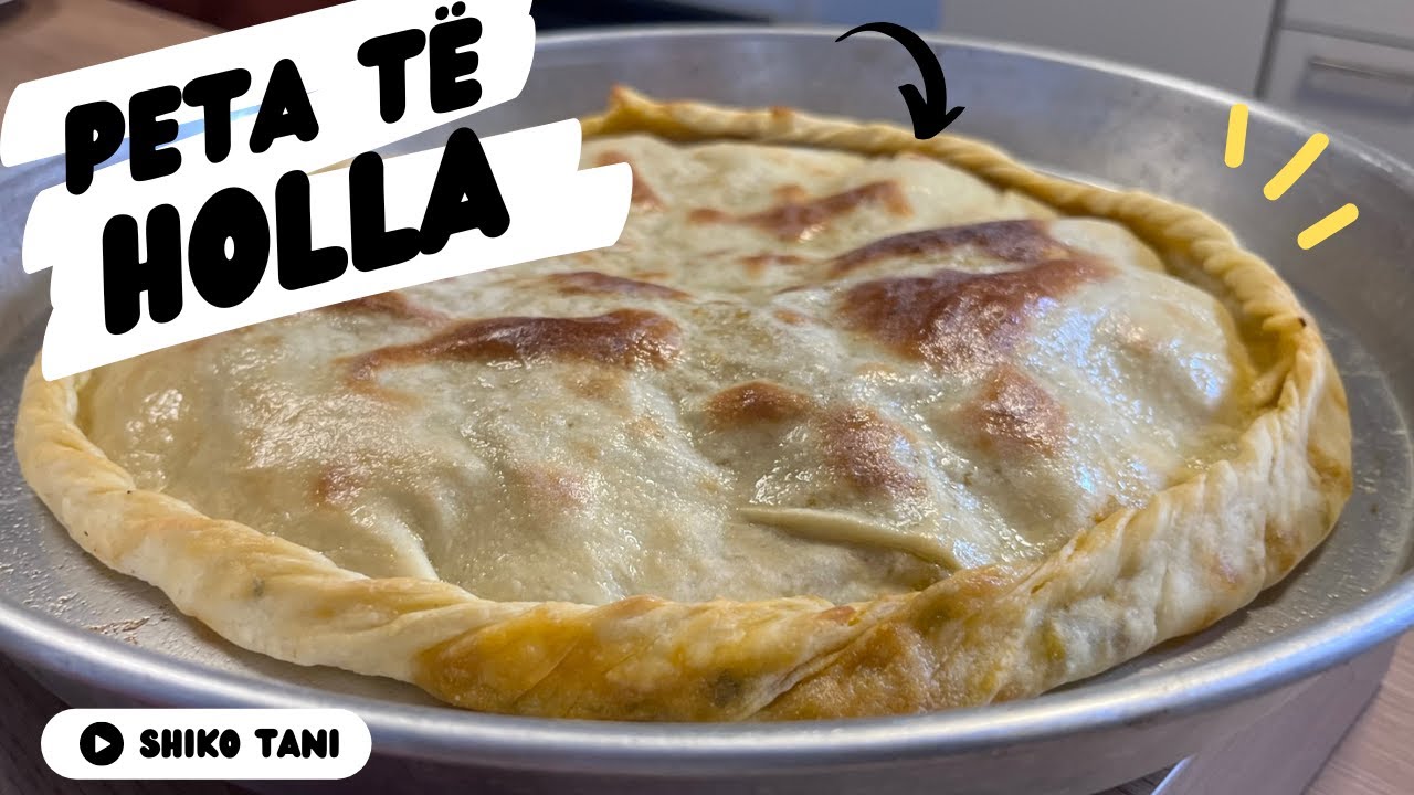 Pite të holla me praz ose peta me presh | Traditional Albanian Pite ...