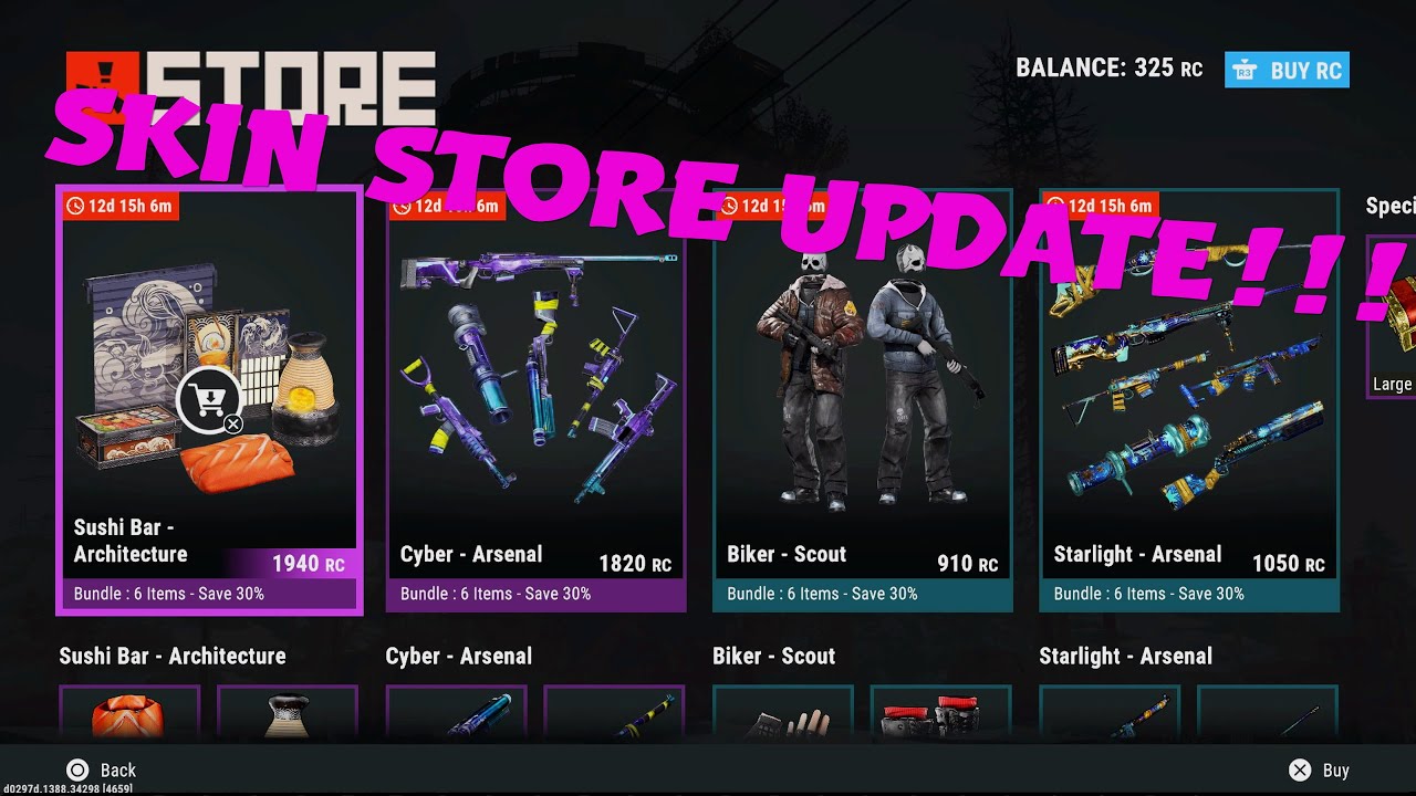 Rust Skin Store Update!!! - YouTube