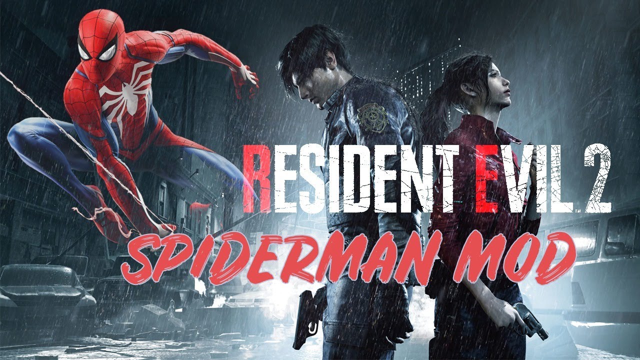 Resident Evil 2 Remake | Spiderman Outfit | Mod - YouTube