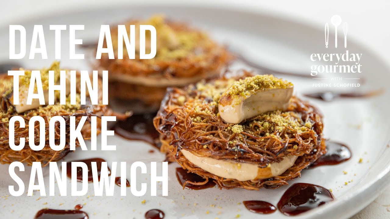Date and Tahini Cookie Sandwich | EG12 Ep87 - YouTube