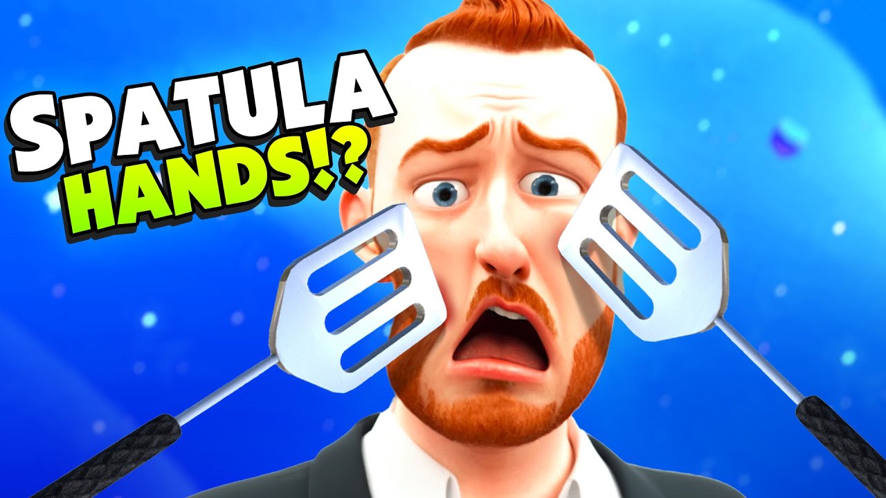 My HANDS Are SPATULAS In This Weird VR Game! - YouTube