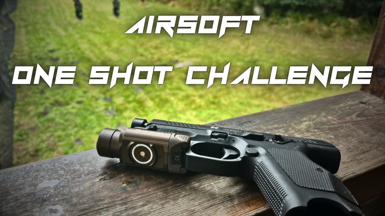 Airsoft “One Shot Challenge” at the National Airsoft Festival - YouTube