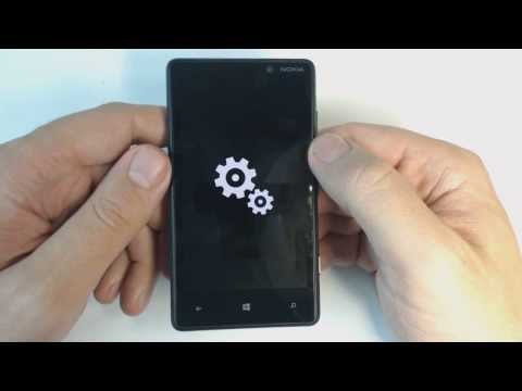 Nokia Lumia 820 - How to reset - Como restablecer datos de fabrica
