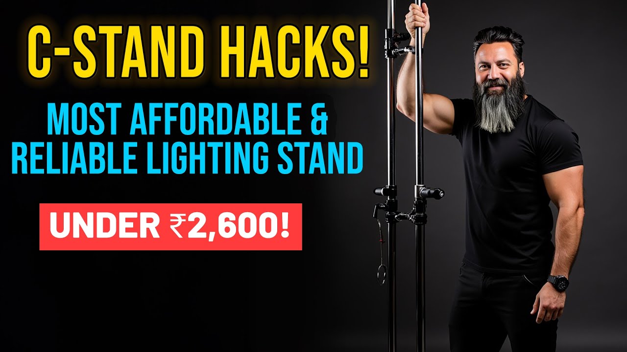 C-STAND HACKS You Didn’t Know! Best Budget Stand Under ₹3,000 💥 - YouTube