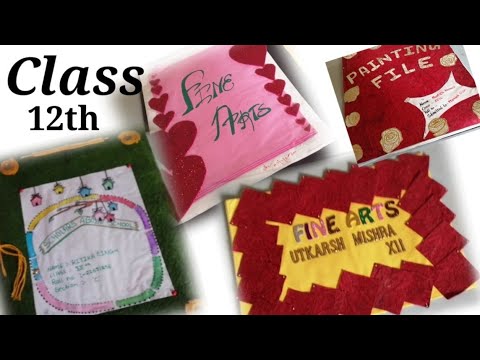 Fine art's portfolio assignment || painting file || class 11/12painting ...
