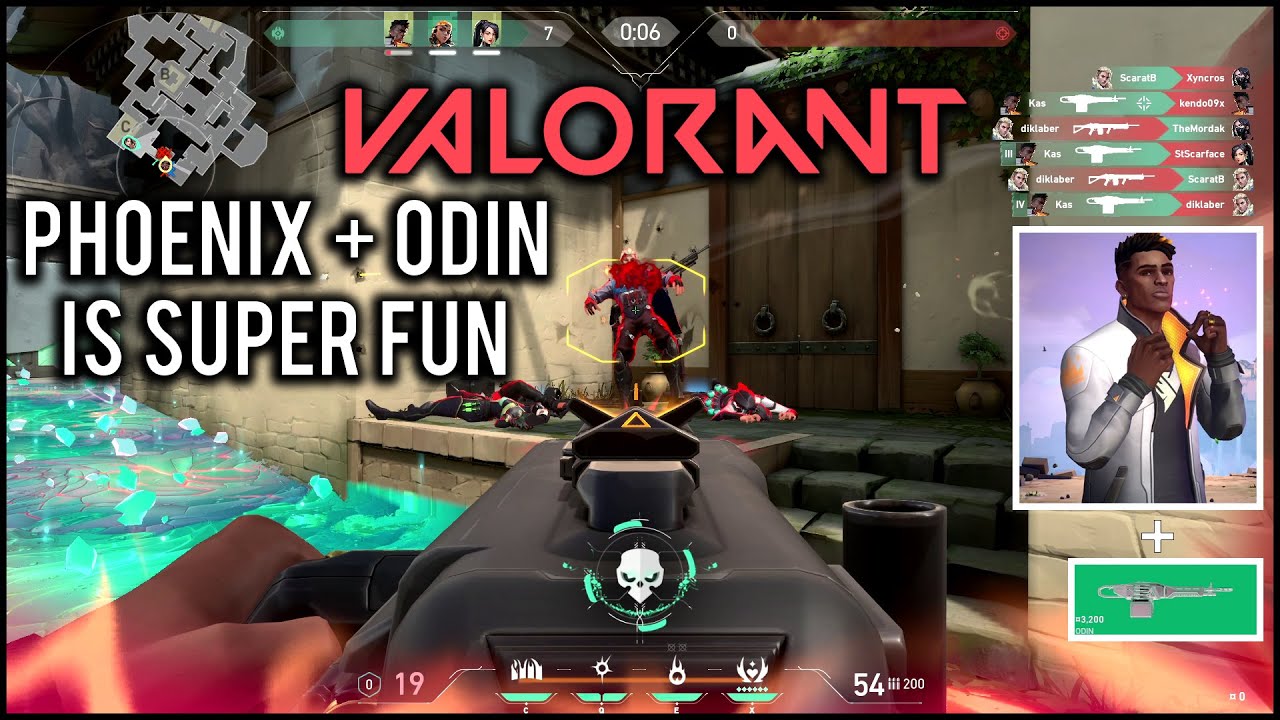 VALORANT - Phoenix + Odin Is Super Fun - YouTube