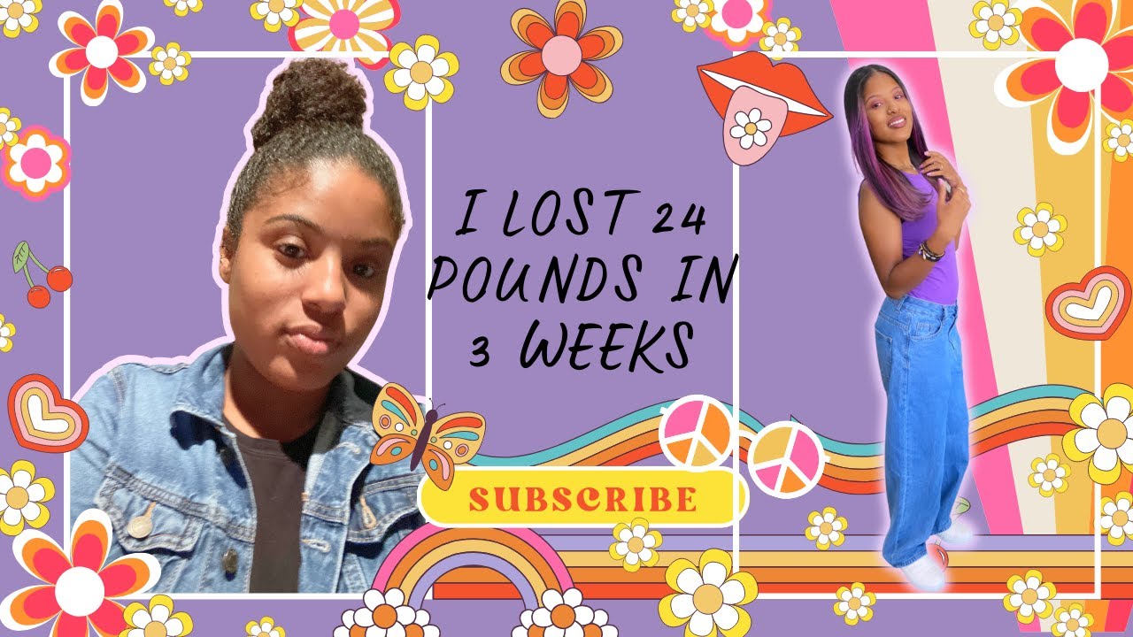 How I lost 28 pounds in 3 weeks - YouTube