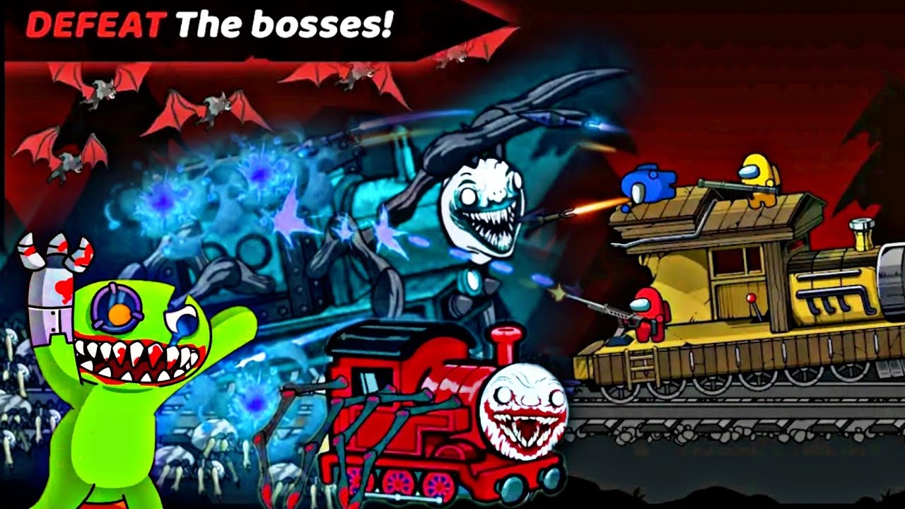 Choo Choo Choo 2 Vs Among Us - Fight All Bosses - Episode 13 - YouTube