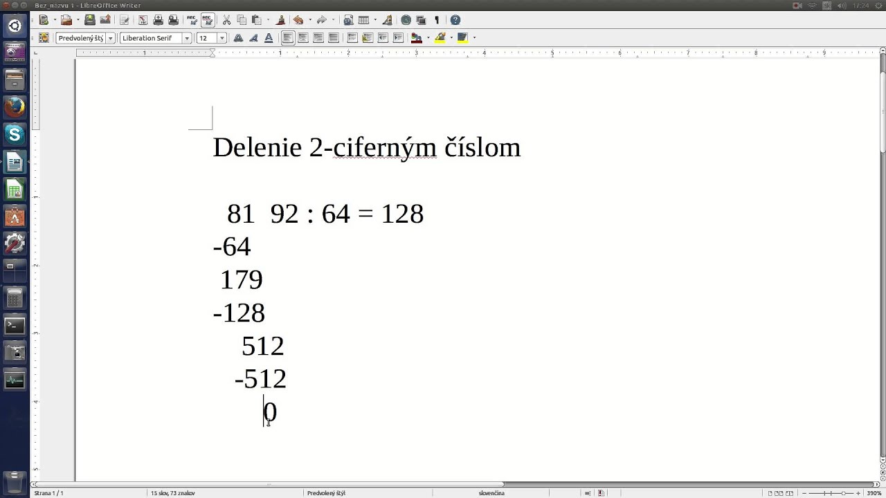 Delenie 2-ciferným číslom - YouTube