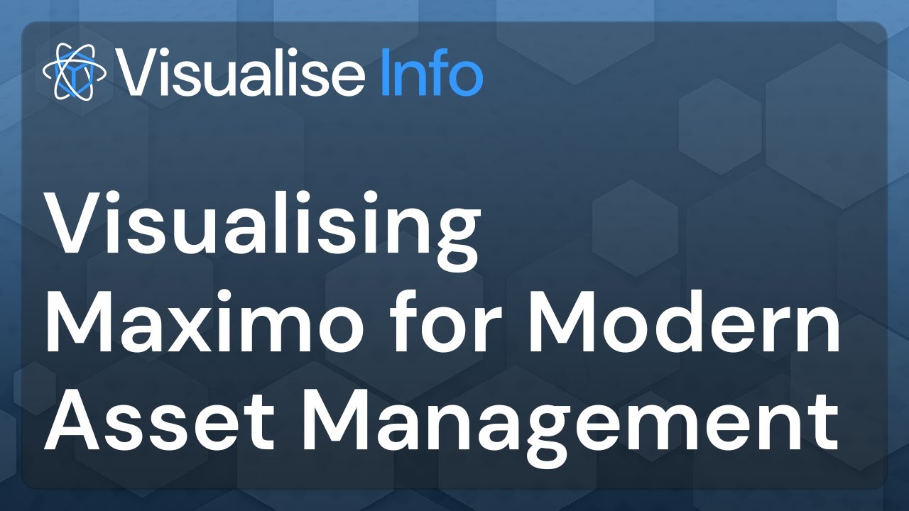 Visualising Maximo for Modern Asset Management - YouTube