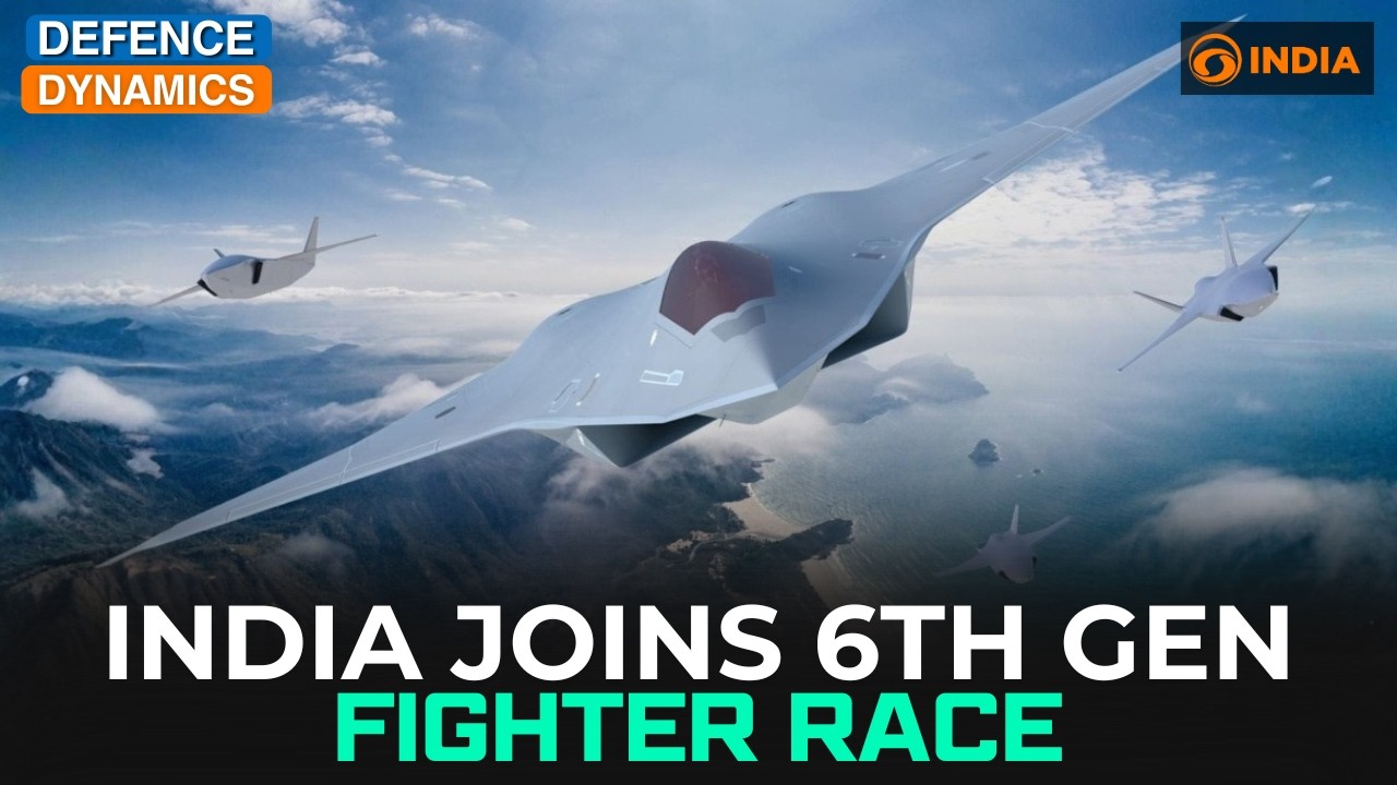 India Joins 6th Gen Fighter Race | Defence Dynamics - YouTube