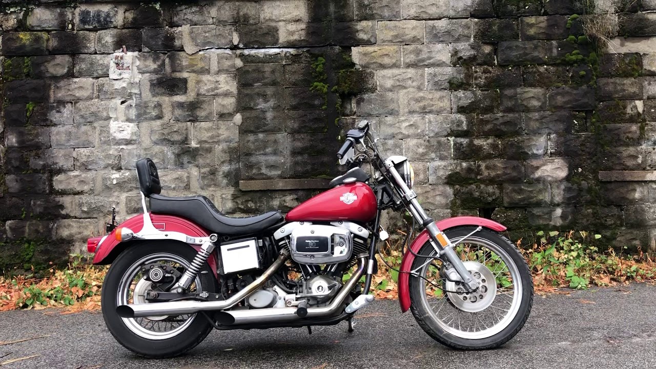 1980 Fxef harley Shovelhead - YouTube