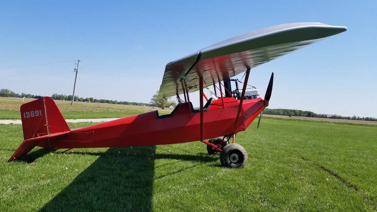 Model A Pietenpol First engine Run Of The Year - YouTube