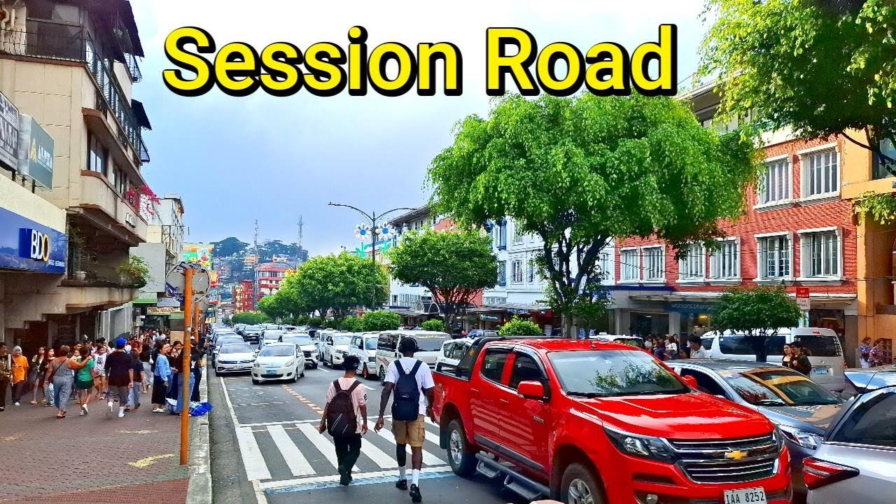 Walking tour at session road to sm baguio. - YouTube