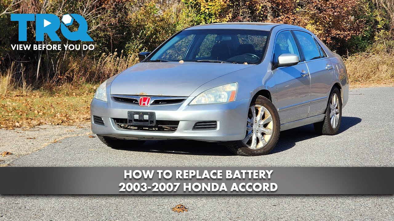 2003 Honda Accord Battery