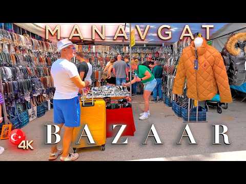 Manavgat ANTALYA 📍 MONDAYS BAZAAR 4K \