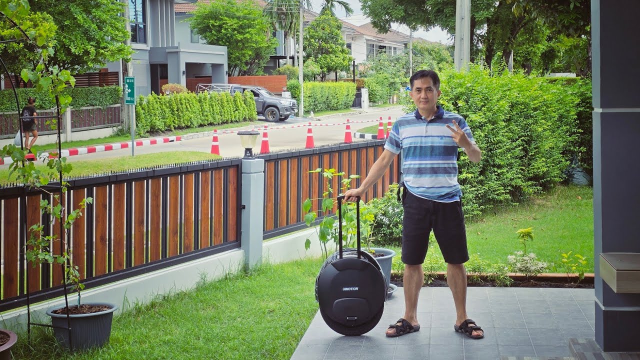 ลองล้อเดียวไฟฟ้า Inmotion V8S Model 2024 เหมือนแรงขึ้น สวยดุขึ้น ...