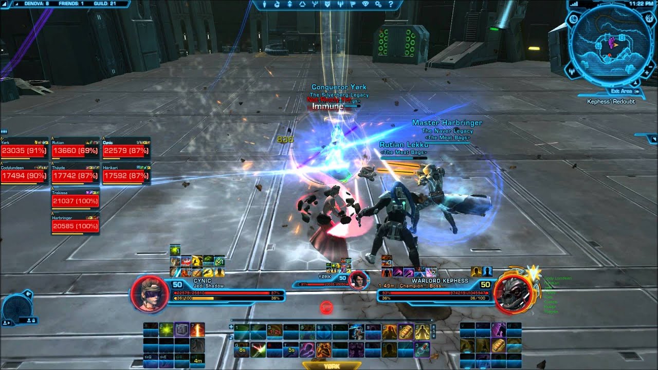 SWTOR - Explosive Conflict - Kephess Hardmode - Shadow Tank POV. - YouTube