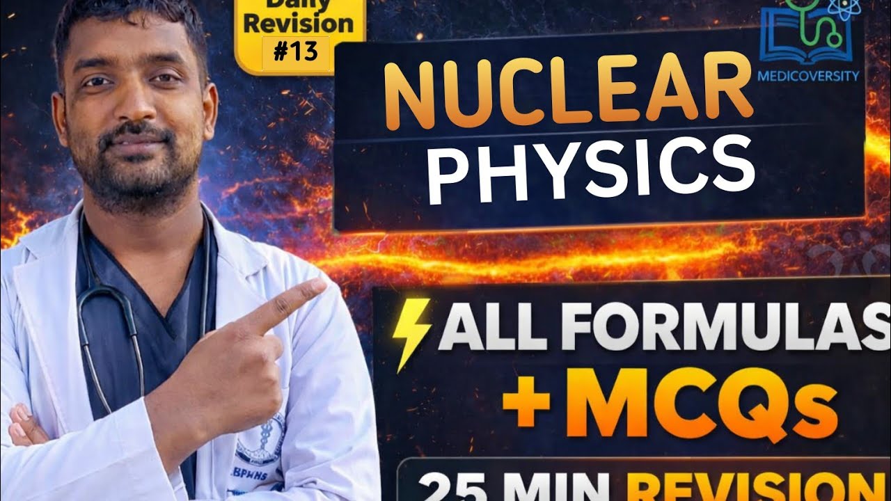 Nuclear Physics | All Important Formulas + Most Expected MCQs | CEE ...