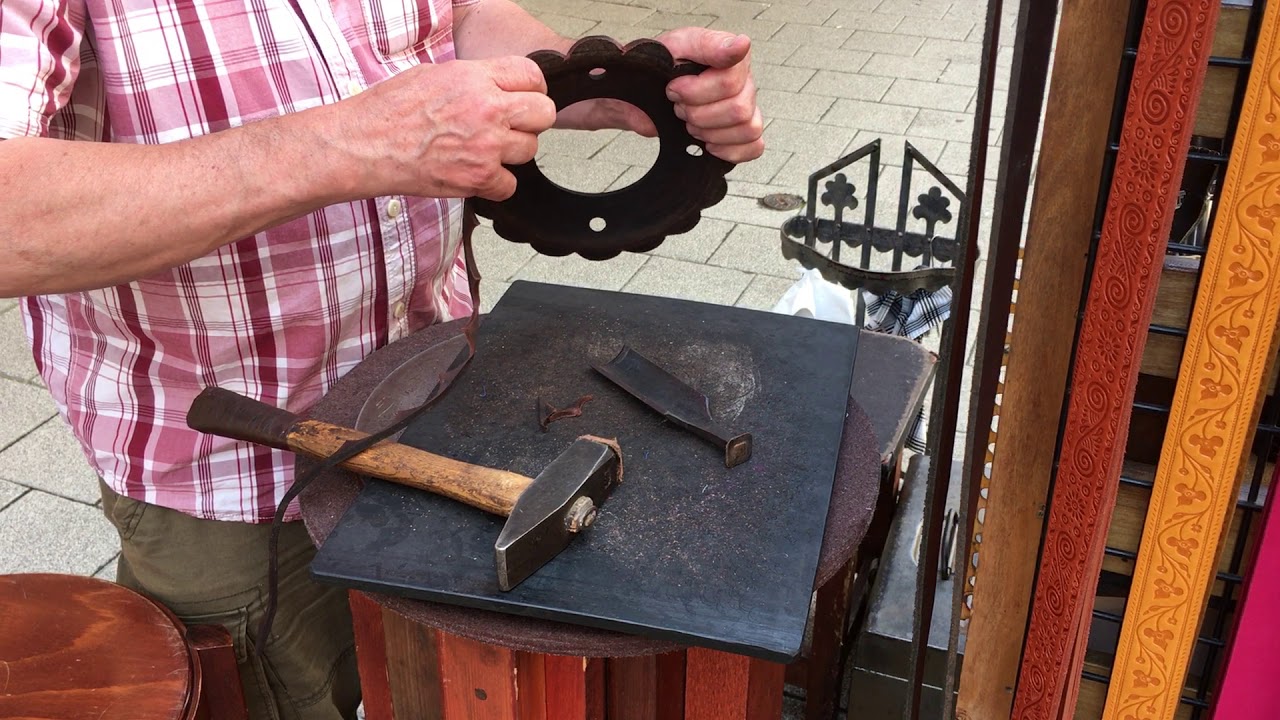 a Hungarian Leather Artisan in Budapest - YouTube